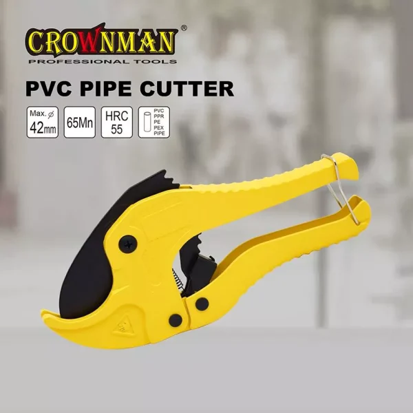 ️ Crownman PVC Pipe Cutter – 42mm – toolcity.lk